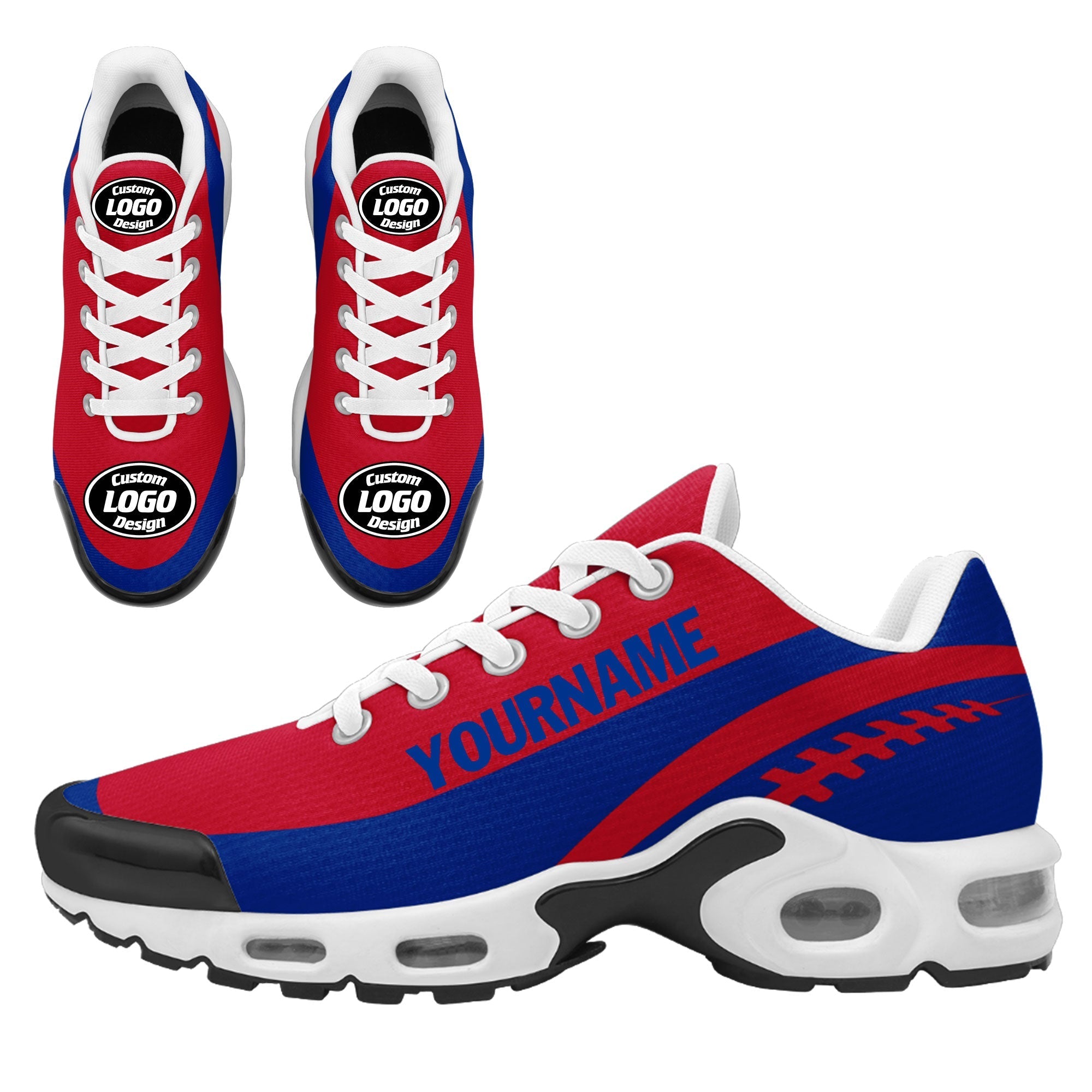 Coolcustomize Custom Red Blue TN Shoes Personalized SneakersD020077-5