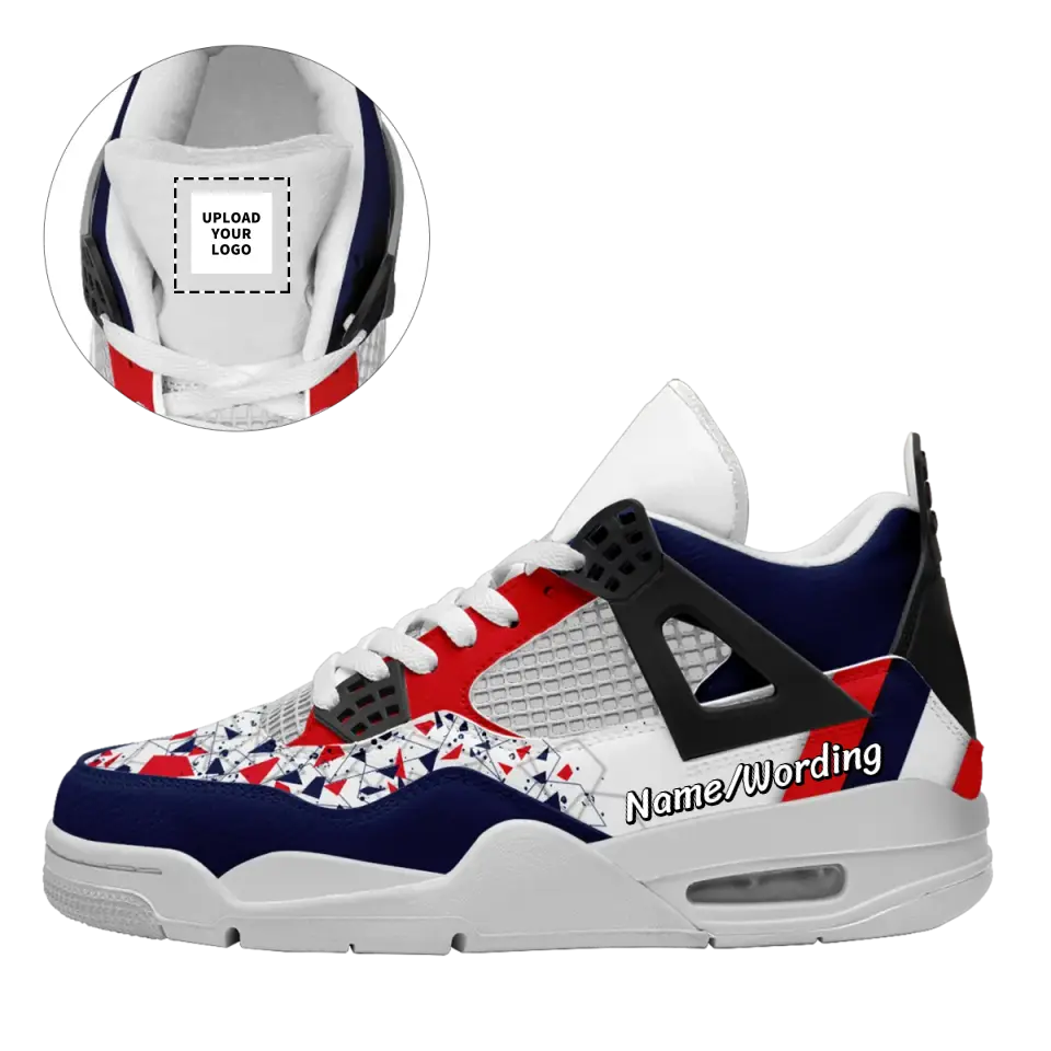 Personalized Sneakers, Custom Basketball Shoes, Unisex Adult Fans Shoe
